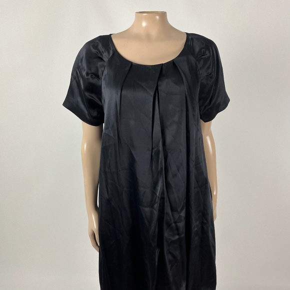 mac & jac | Dresses | New Mac Jac Womens Little Black Dress Medium Silk ...